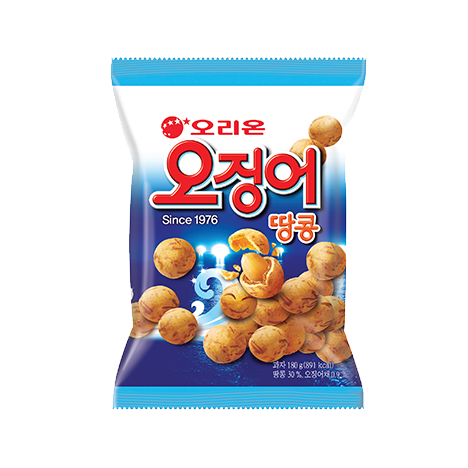 [오리온] 오징어 땅콩 98g / [Orion] Ozingeo Ddangkong, Tintenfisch & Erdnuss-Sn ...