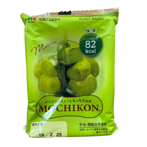 [마루킨] 녹차맛 모찌콘 118g / [Marukin] MOCHIKON Matcha(Süßspeise aus Konjak mi ...